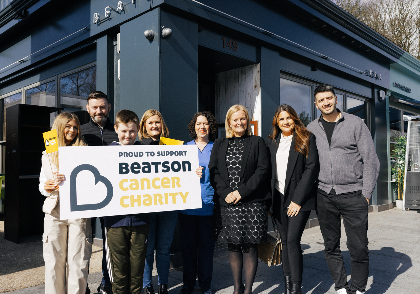 Beat 6 reveal their new location | Beatson Cancer Charity